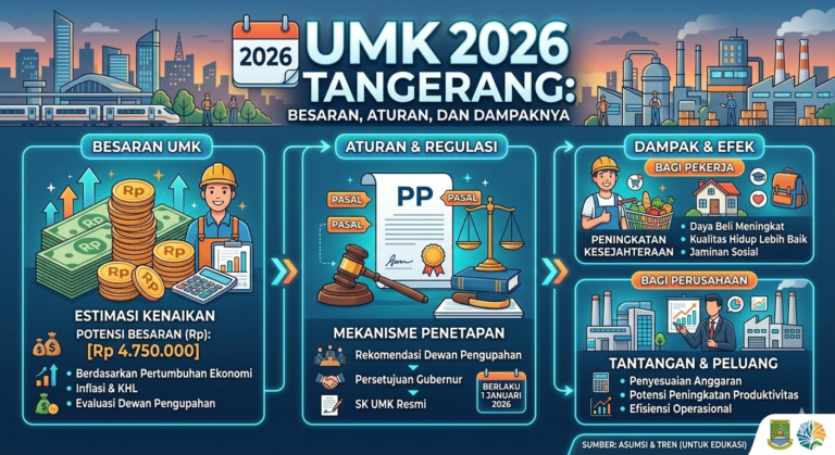 UMK 2026 Tangerang: Besaran Gaji Minimum Terbaru